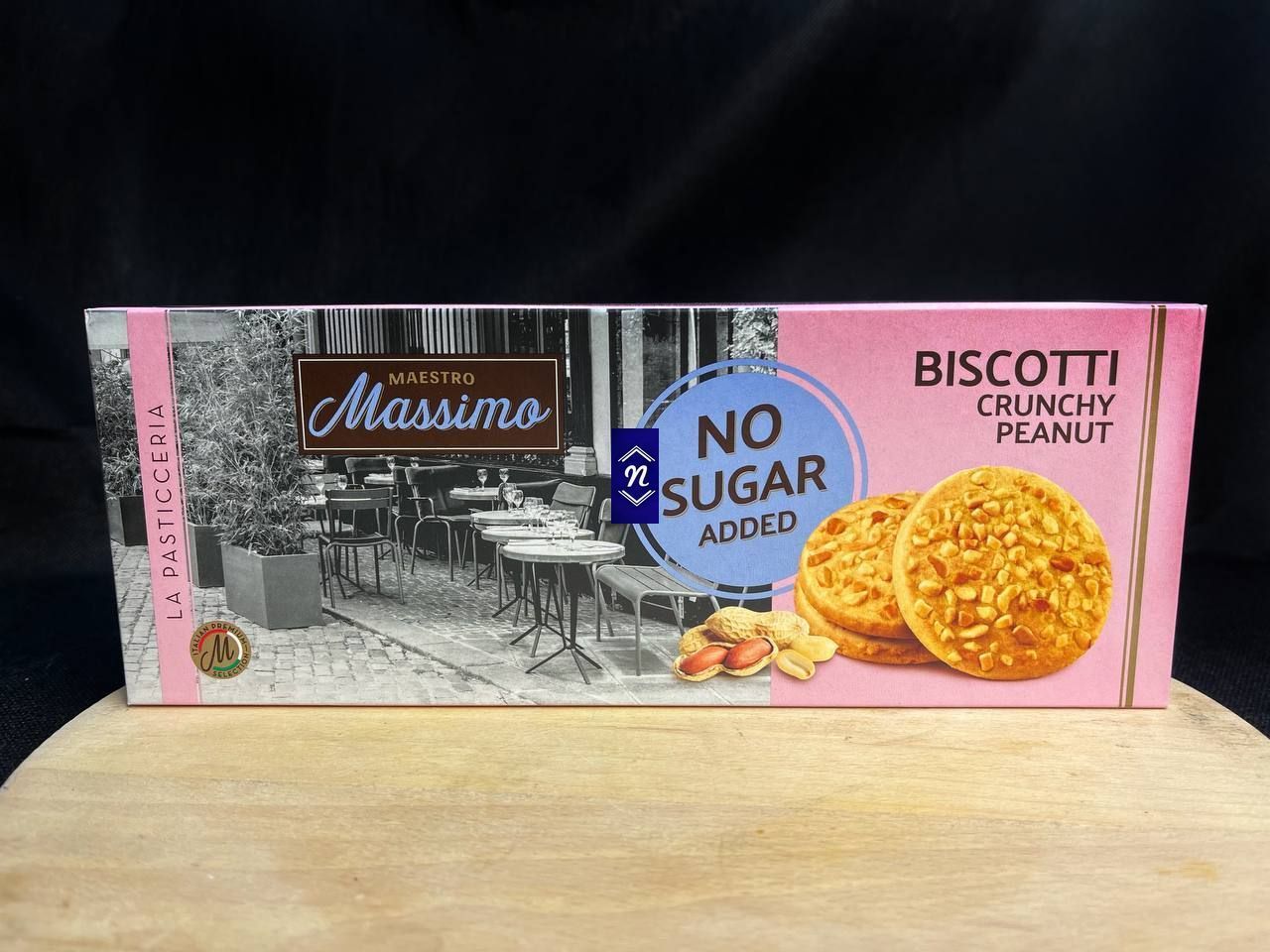 Печиво без цукру з арахісом Massima Biscotti купити в Україні | Корисне ...